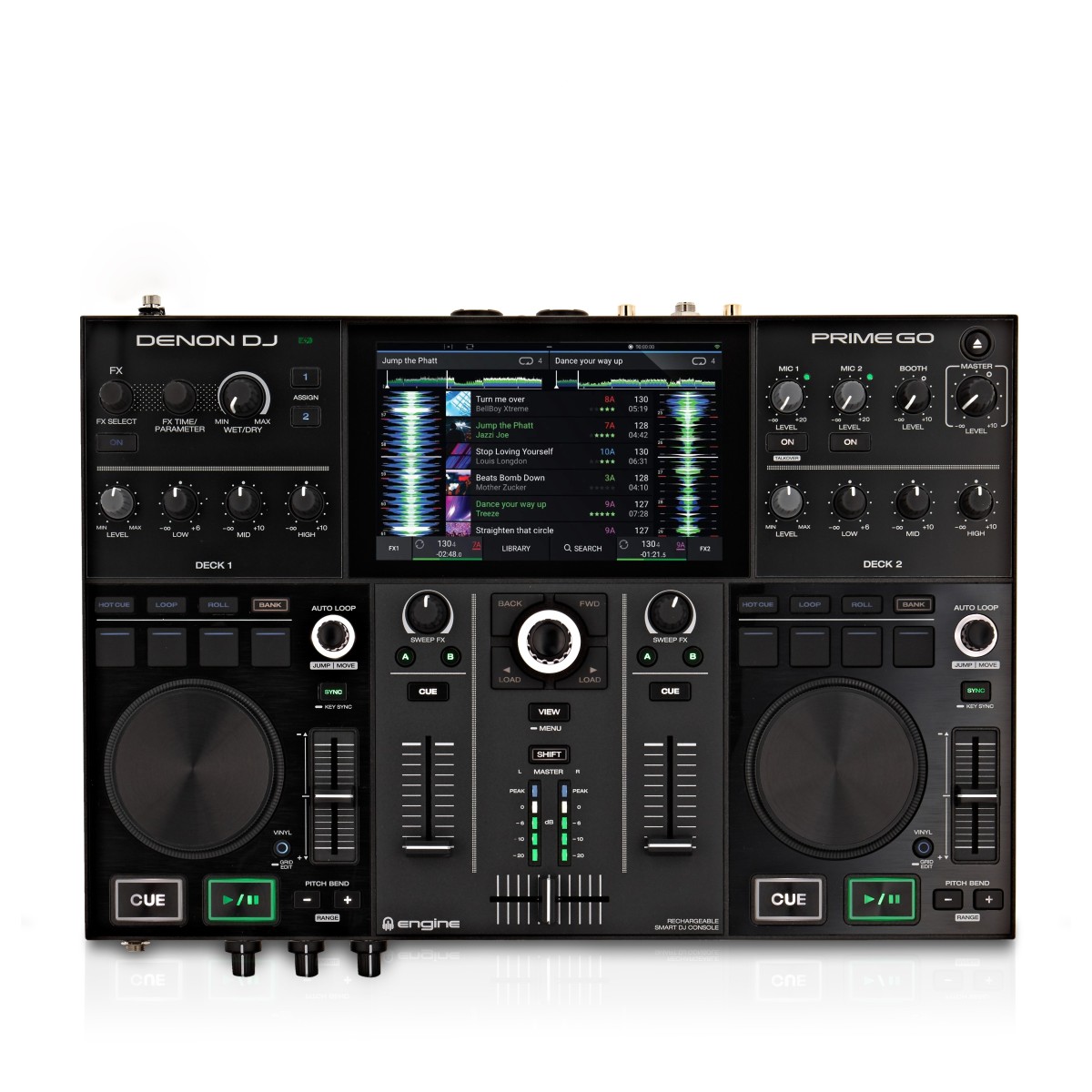 Denon DJ Prime Go Tragbares Standalone-DJ-System | Gear4music