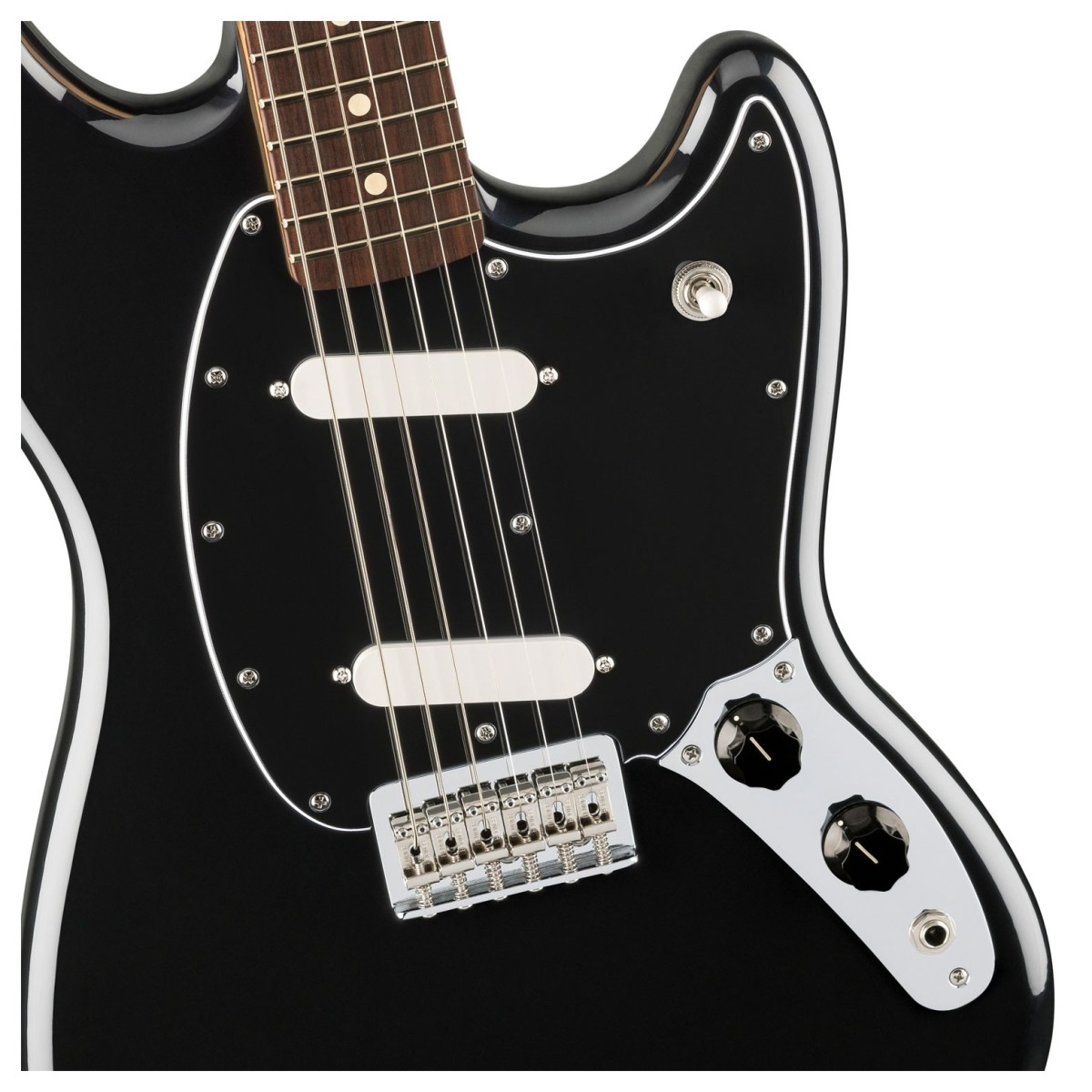 Fender Player II Mustang RW, Black - Ex Demo at Gear4music