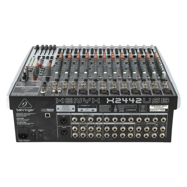 Behringer XENYX X2442USB 24 Channel Analog Mixer - Secondhand at Gear4music