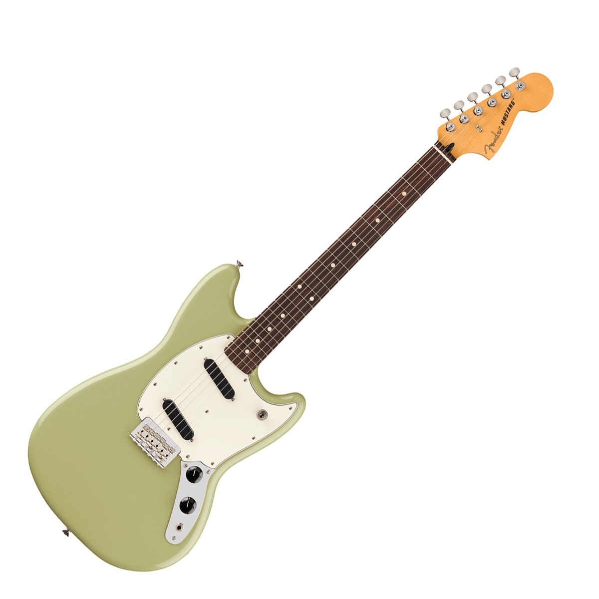 Fender Player II Mustang RW, Birch Green - Ex Demo at Gear4music