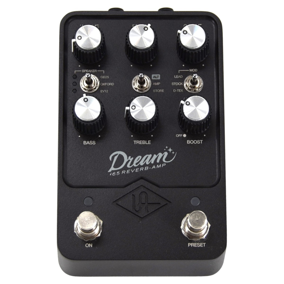 Universal Audio UAFX Dream '65 Reverb Amp Pedal - Secondhand | Gear4music