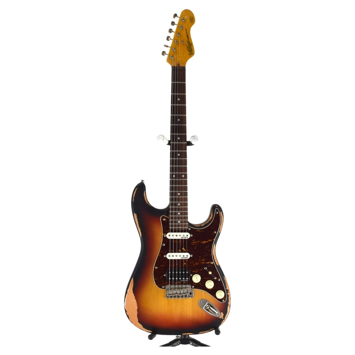 Vintage V6 Icon HSS, Distressed Sunburst - Secondhand at Gear4music