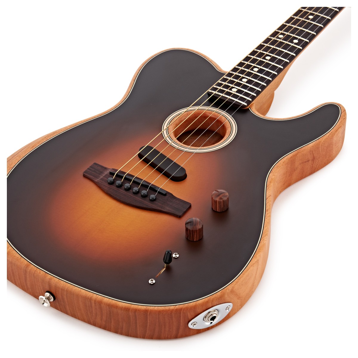 Fender Acoustasonic Player Telecaster, Shadow Burst - Ex Demo at Gear4music