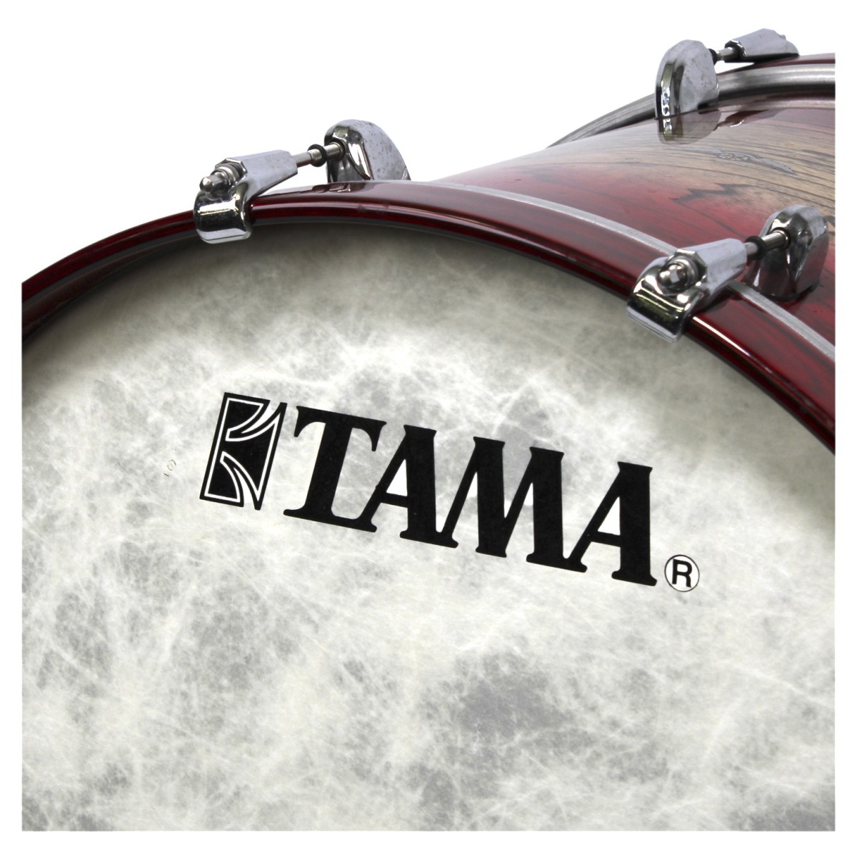 Tama Star Walnut 4-Piece Rock Shell Pack, Garnet Japanese Sen Burst - Secondhand at Gear4music