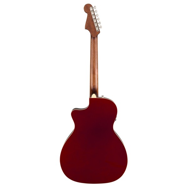 Fender Newporter Player Electro Acoustic, Candy Apple Red at Gear4music