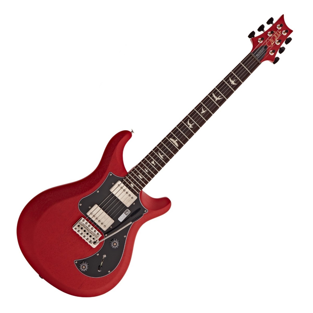 PRS S2 Standard 24, Satin Red Apple Metallic (2025) at Gear4music