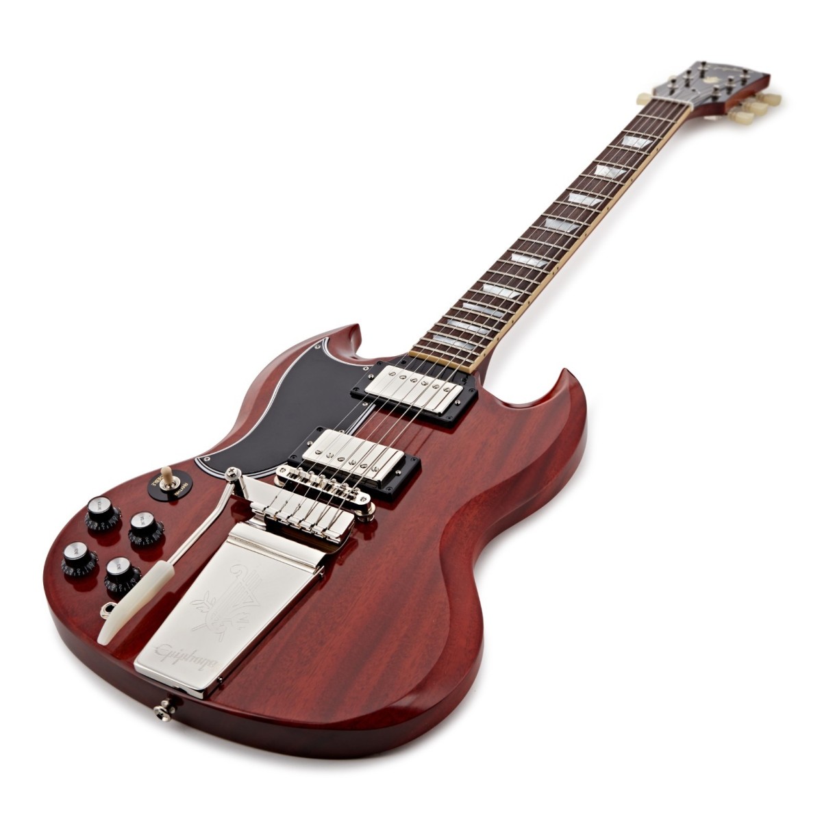 Epiphone 1964 SG Standard Maestro Vibrola Reissue Left Handed, Cherry ...