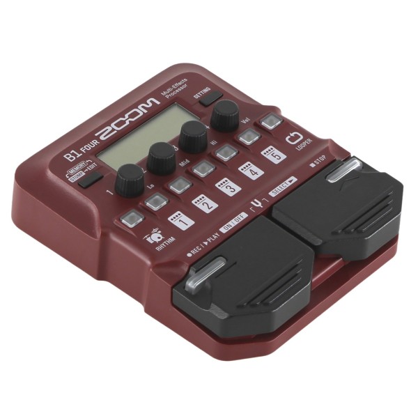 Zoom B1 FOUR Bass Multi-Effects Pedal - Secondhand at Gear4music