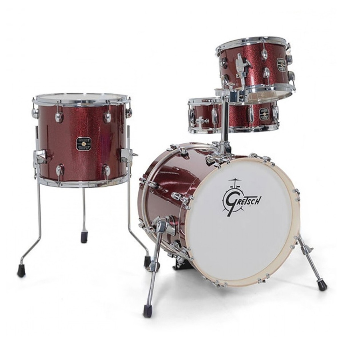 Gretsch Energy Street Drum Kit, Ruby Sparkle at Gear4music