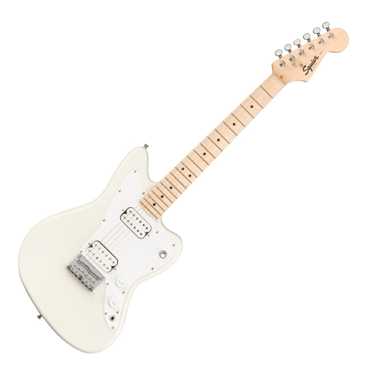 Squier Mini Jazzmaster HH MN, Olympic White | Gear4music