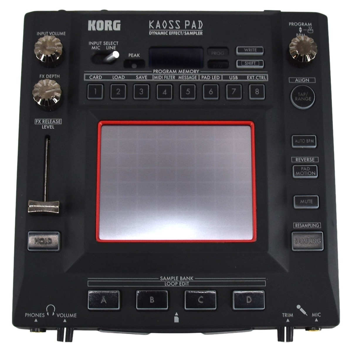 Korg Kaoss Pad KP3+ Dynamic Effects/Sampler - Secondhand at Gear4music