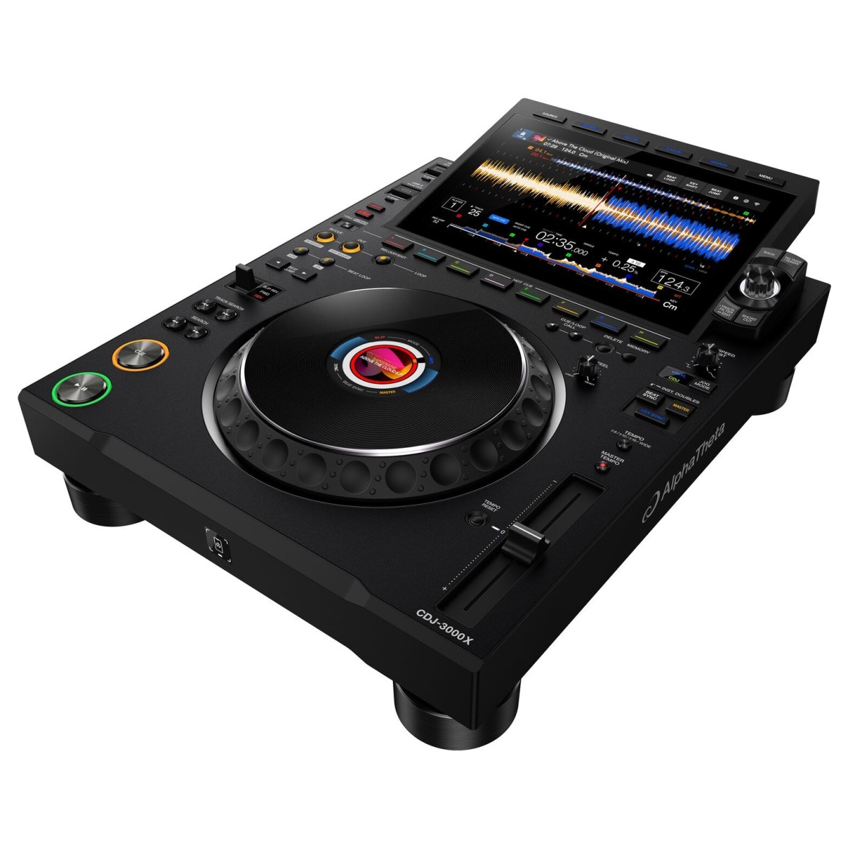 AlphaTheta CDJ-3000X Pair, with Pioneer DJ DJM-A9 at Gear4music