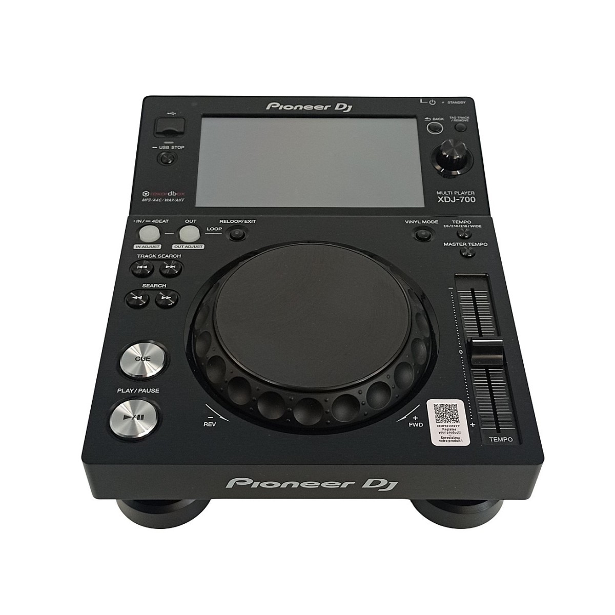 Pioneer XDJ-700 Touch Screen Digital Afspiller | Gear4music