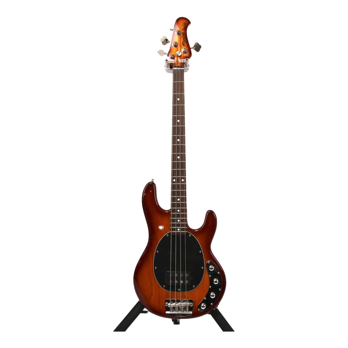 Sterling Ray34-QM Bass MN, Quilted Maple Honey Burst - Secondhand at ...