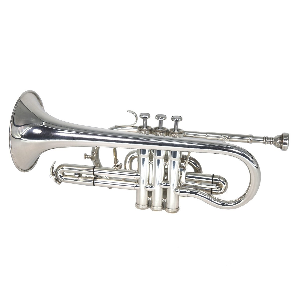 Besson Sovereign BE928G Cornet Si Bémol, Plaqué Argent | Gear4music