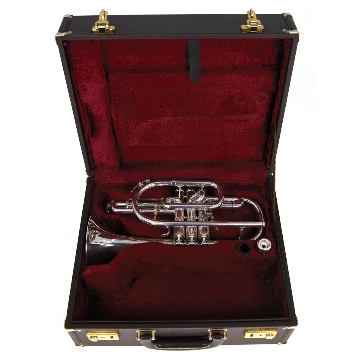 Besson Sovereign BE928G Cornet, Silver Plated - Secondhand | Gear4music