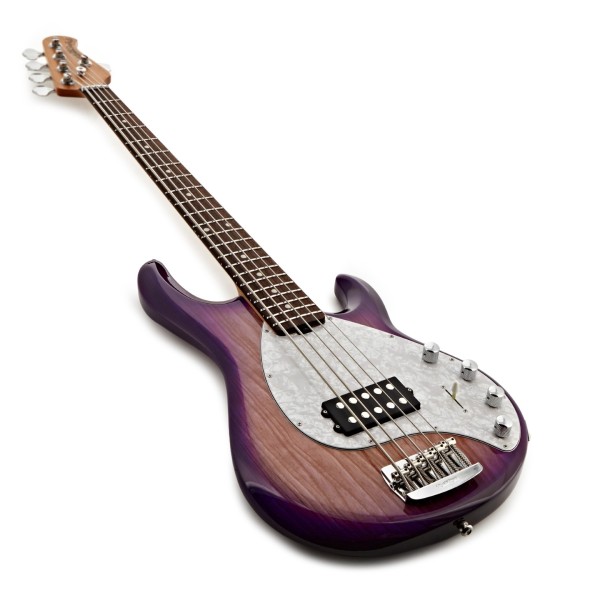 Music Man StingRay Special 5 String H, Purple Sunset at Gear4music