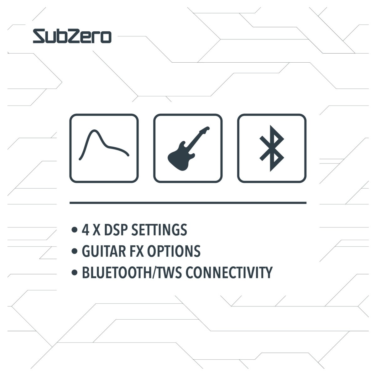 SubZero L12 Bluetooth Column DSP PA System at Gear4music