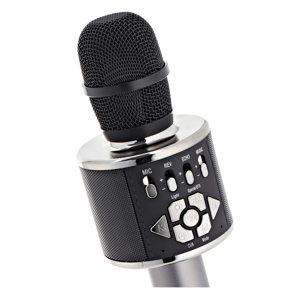 SubZero PartyVox GO Handheld Karaoke Microphone with Bluetooth and ...