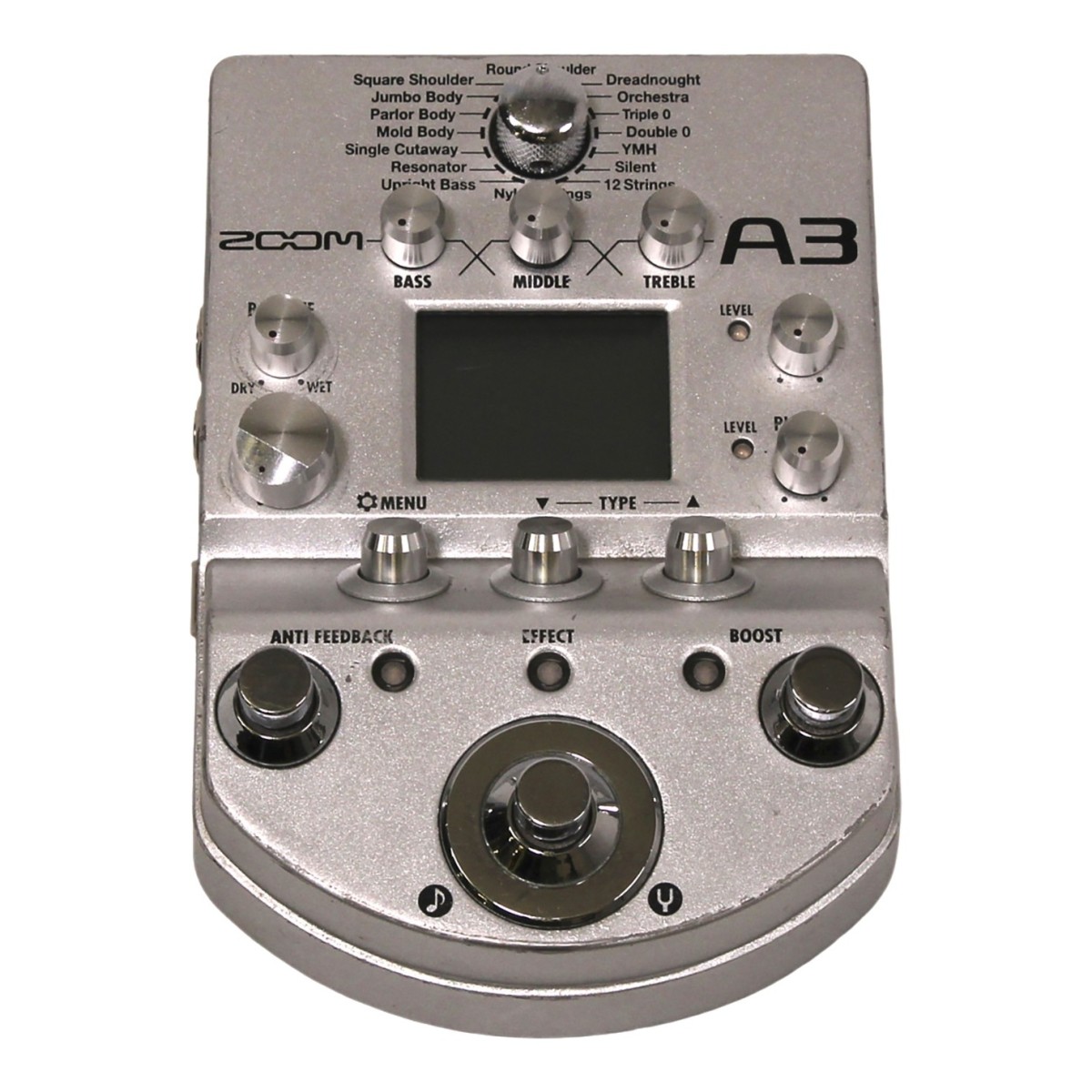 Zoom A3 Acoustic Multi-Effects Pedal - Secondhand at Gear4music