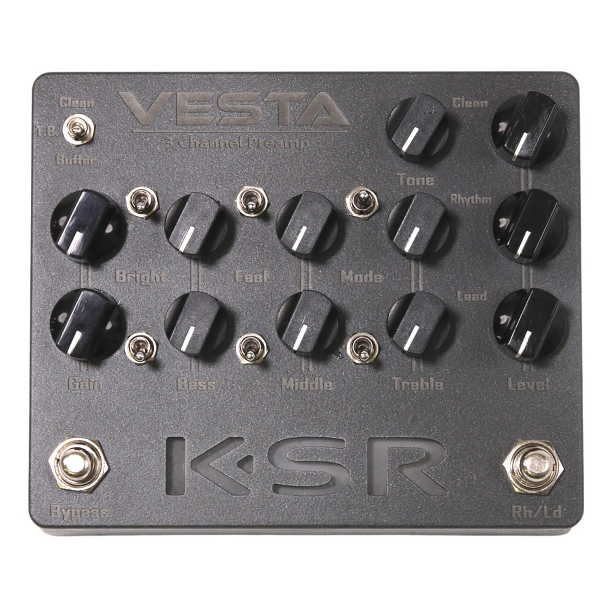 KSR Vesta Three Channel Preamp - Secondhand at Gear4music