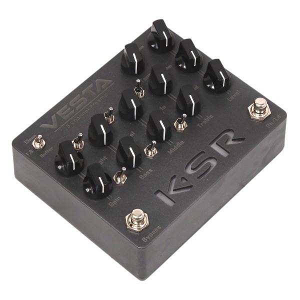 KSR Vesta Three Channel Preamp - Secondhand at Gear4music