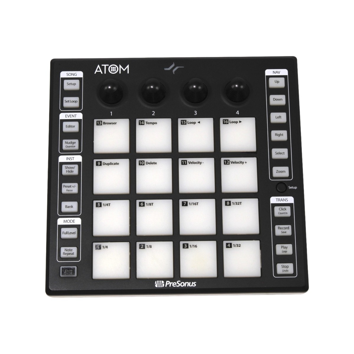 PreSonus ATOM USB Pad Kontroller | Gear4music