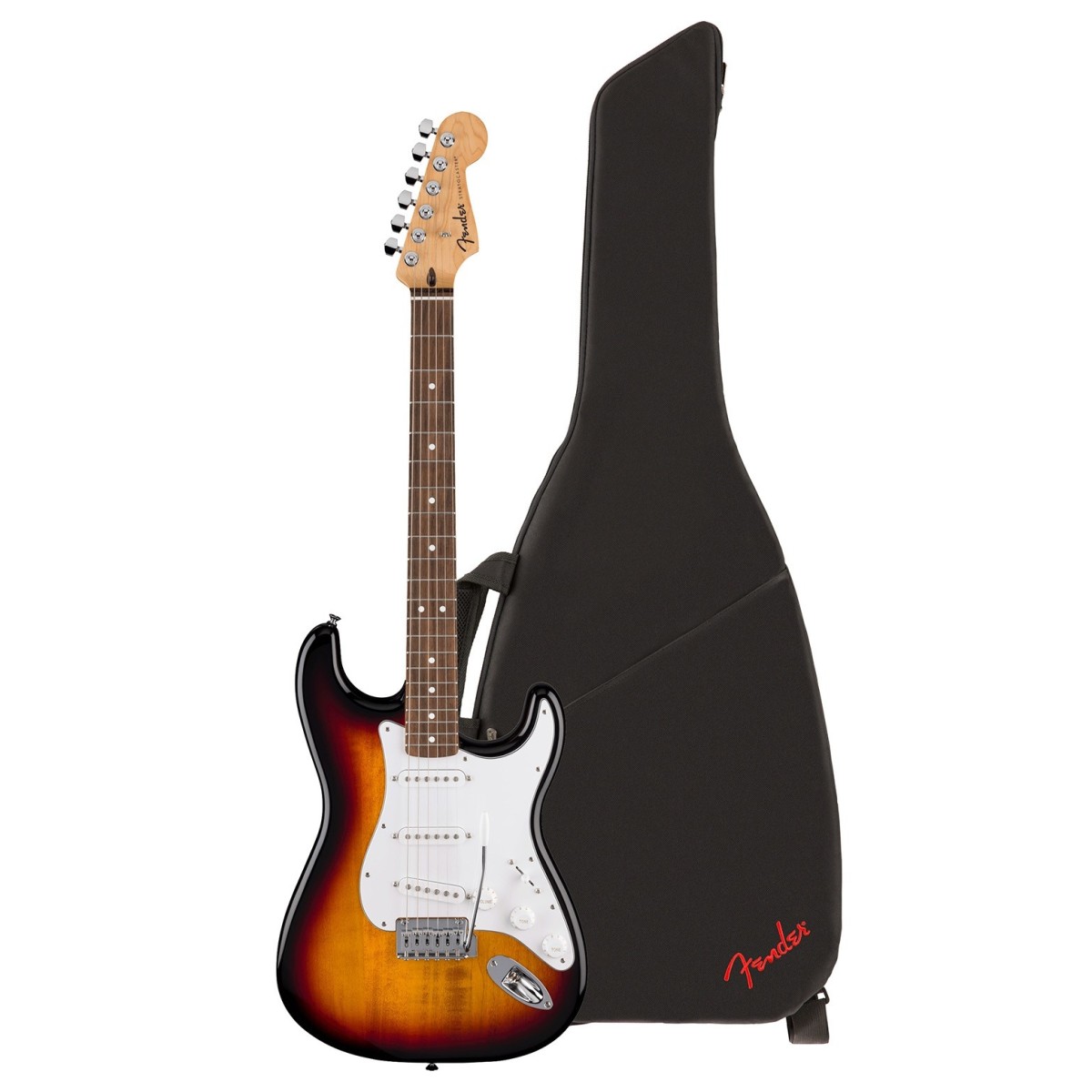 Fender Standard Stratocaster and Gig Bag/Case Bundle Builder | Gear4music