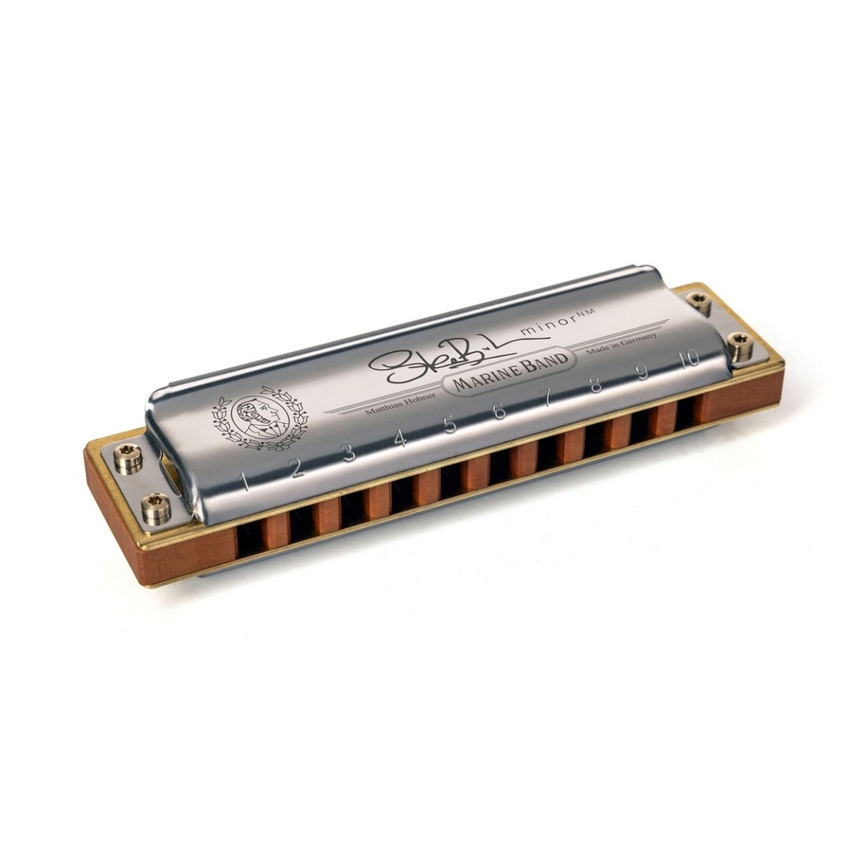 Hohner Steve Baker Marine Band Deluxe Mundharmonika, d-Moll | Gear4music