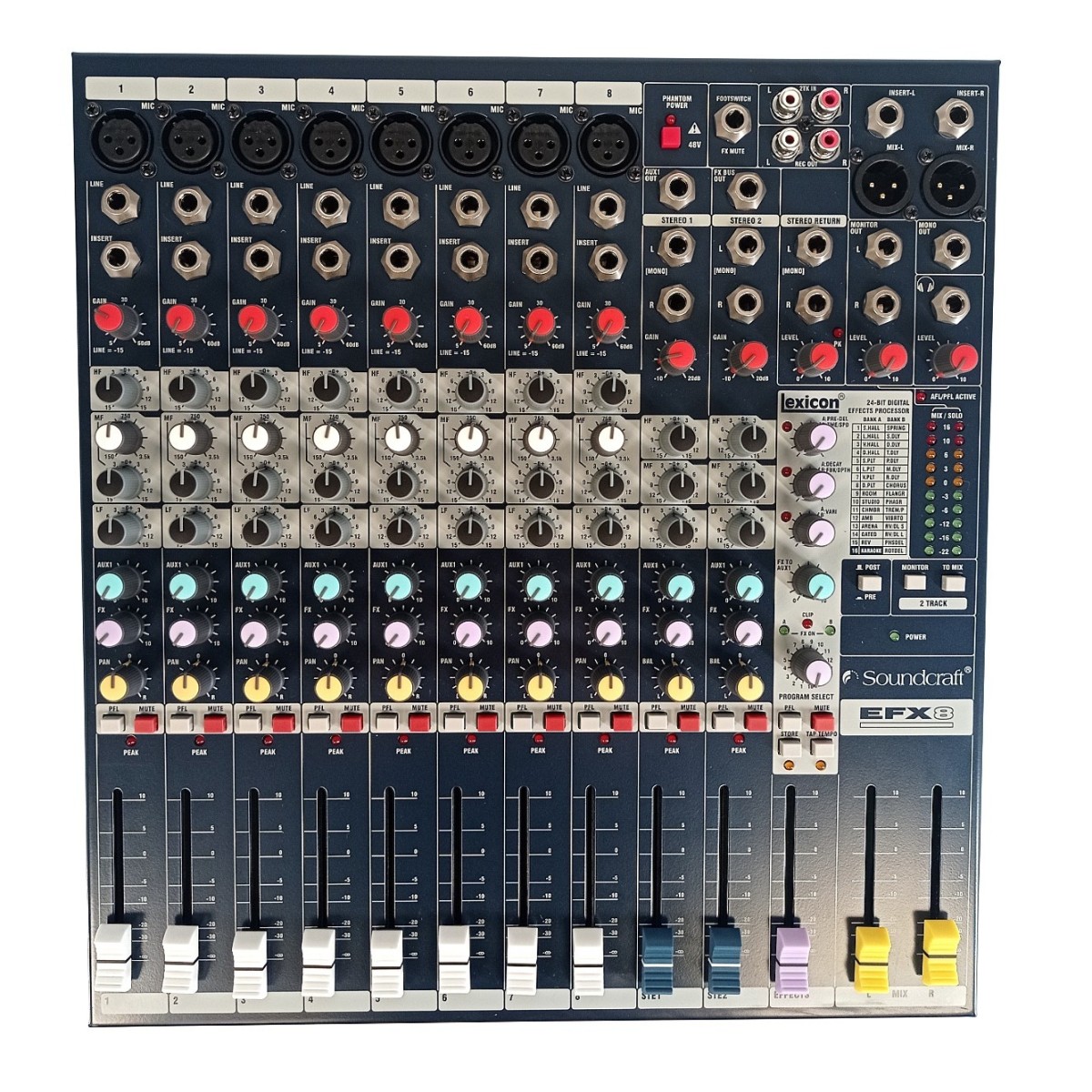 Soundcraft EFX8 Mixer with Lexicon FX - Secondhand | Gear4music