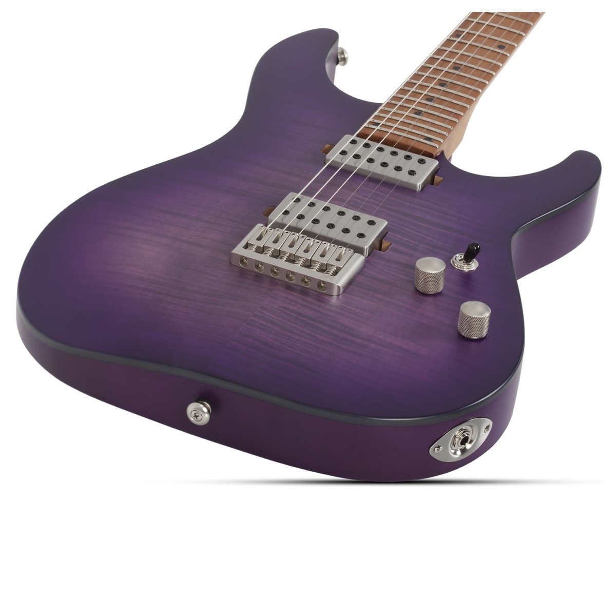 Schecter C-1 Standard Plus, Trans Purple Burst at Gear4music