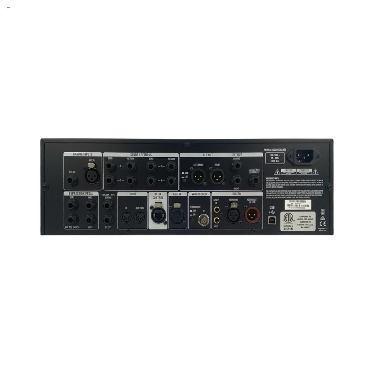 Line 6 Helix Rack Multi-Effect Guitar Processor - Secondhand at Gear4music