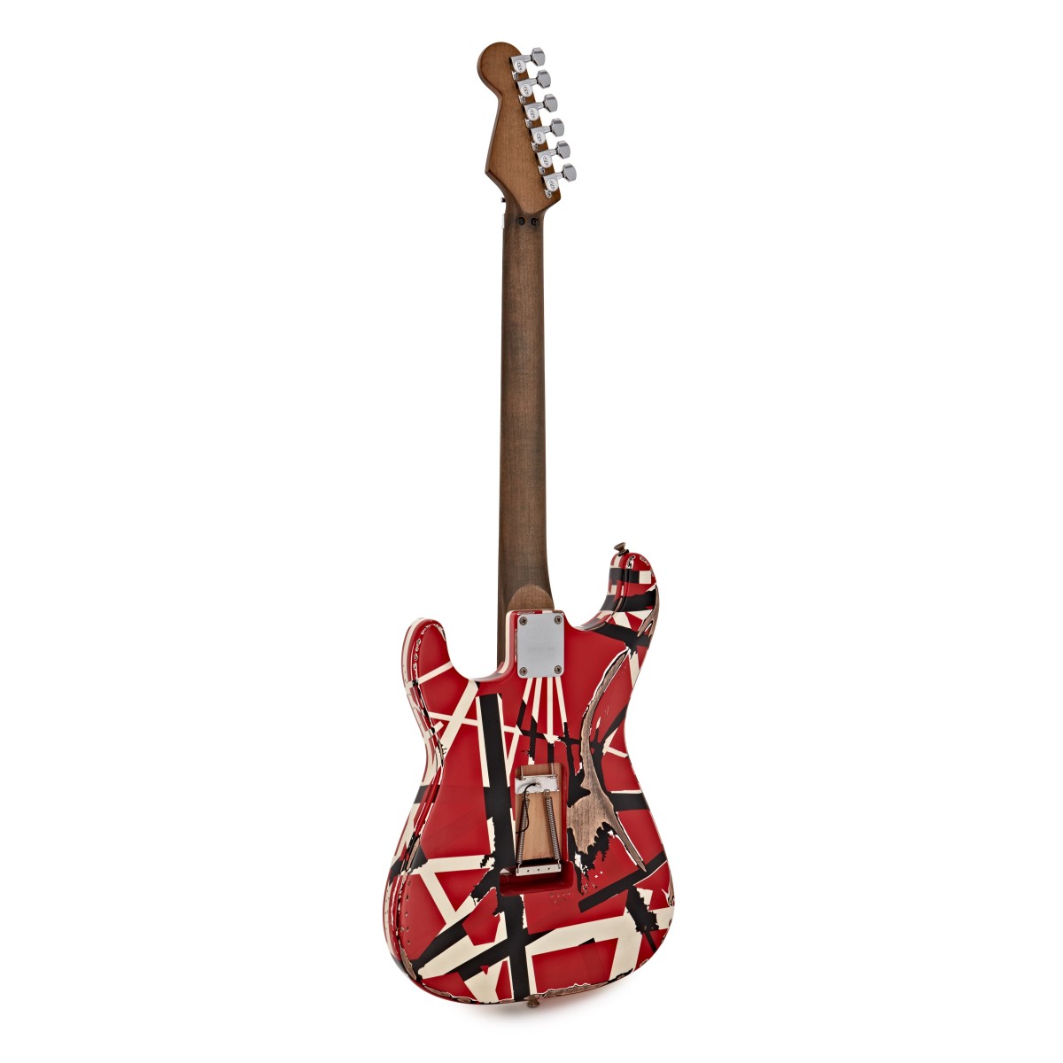 EVH Striped Frankie, Red/White/Black - Ex Demo at Gear4music