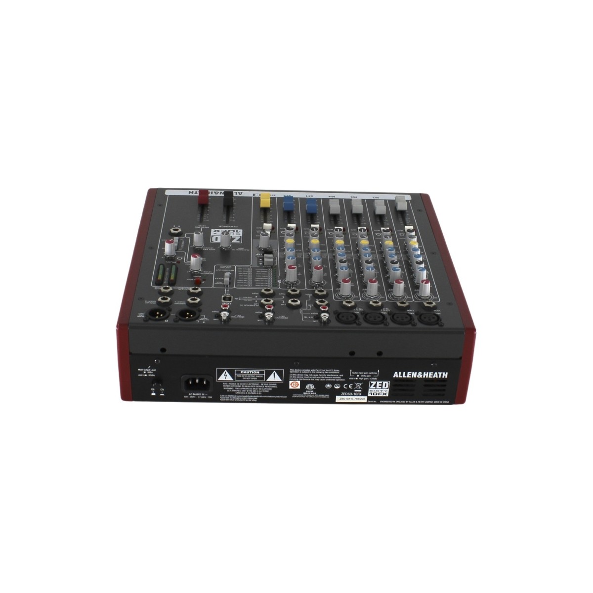 Allen and Heath ZED60-10FX Analog Mixer With USB - Secondhand | Gear4music