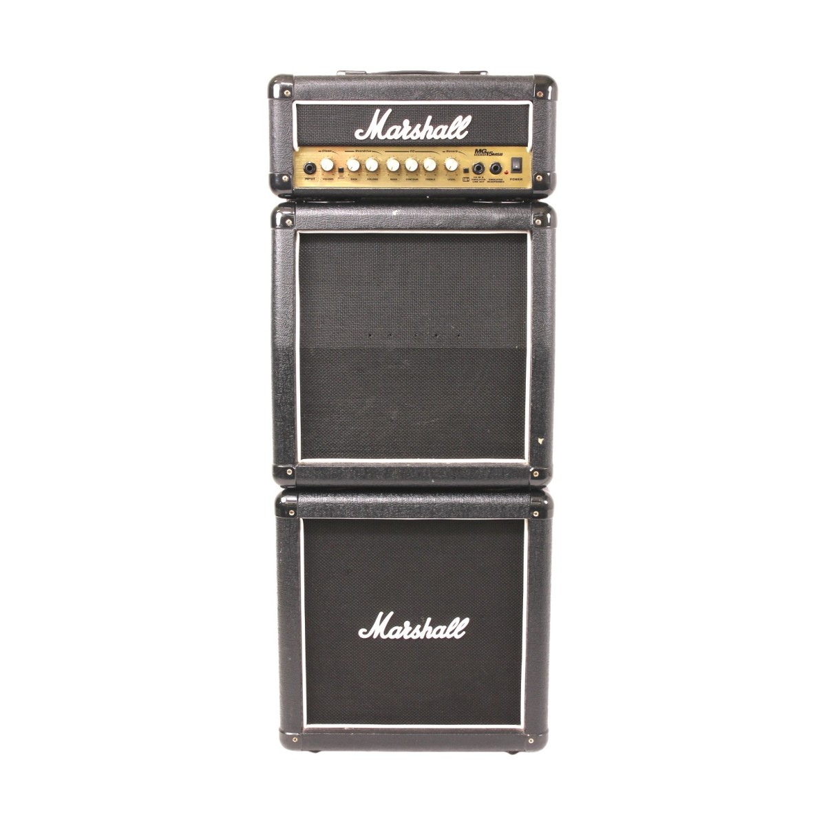 Marshall MG15 MSII Mini Stack W/ X2 10" Cabs - Secondhand at Gear4music