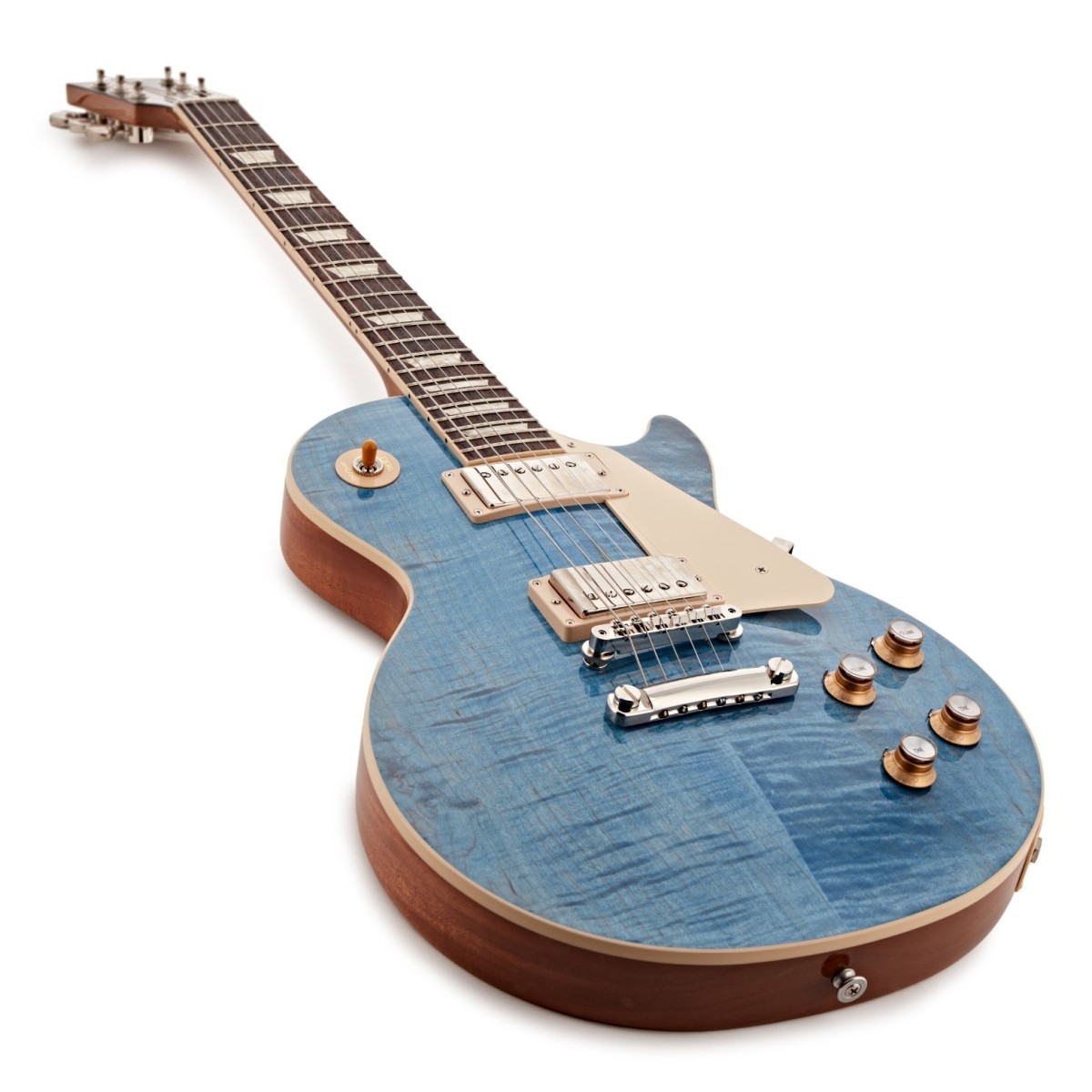 Gibson Les Paul Standard 60s Figured Top, Ocean Blue #227740035 at ...