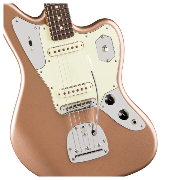 Fender American Professional Classic Jaguar RW, Faded Firemist Gold at ...
