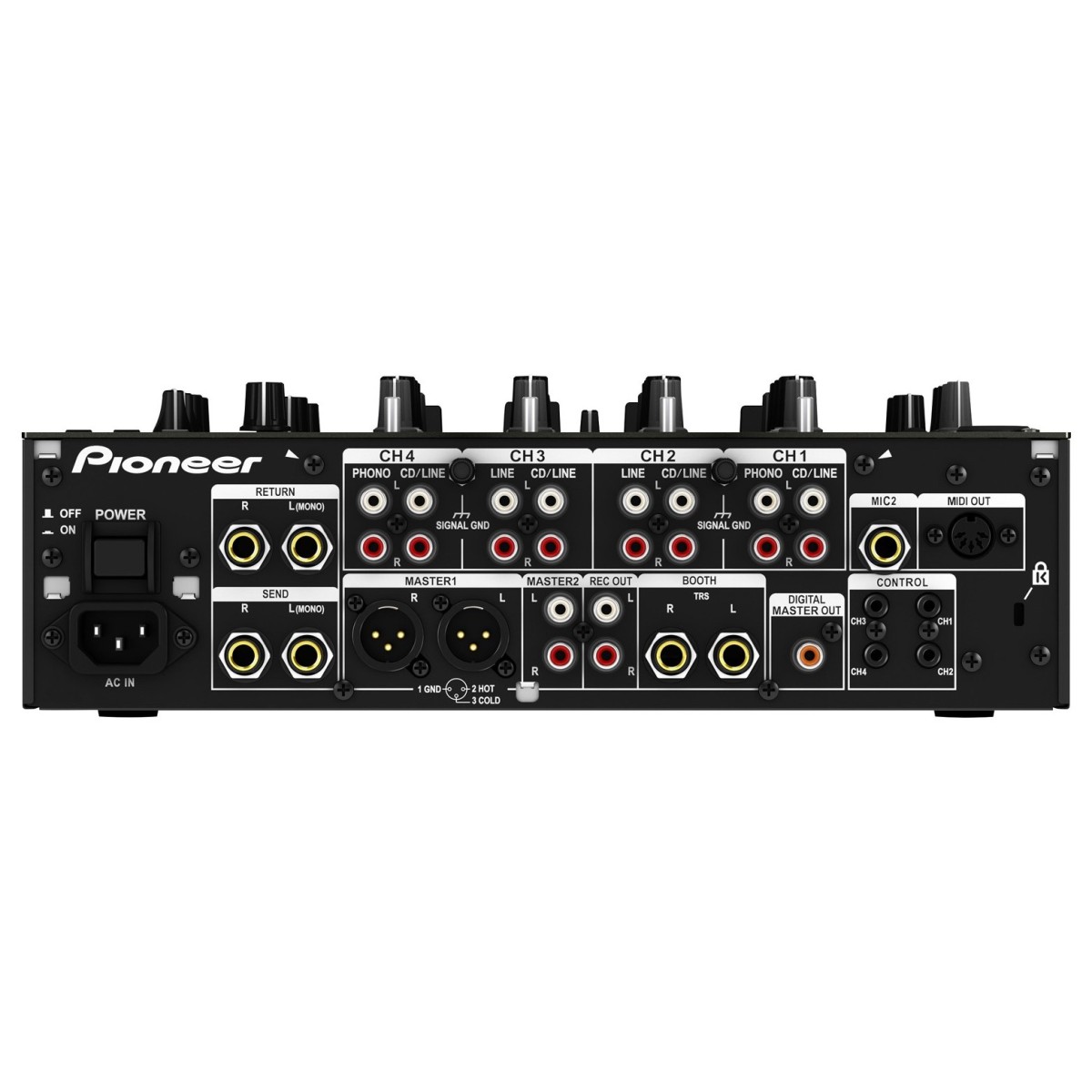 Pioneer DJM 850-K Professional DJ Mixer, Black at Gear4music
