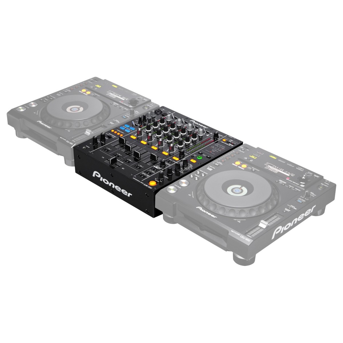 Pioneer DJM 850-K Professional DJ Mixer, Black at Gear4music