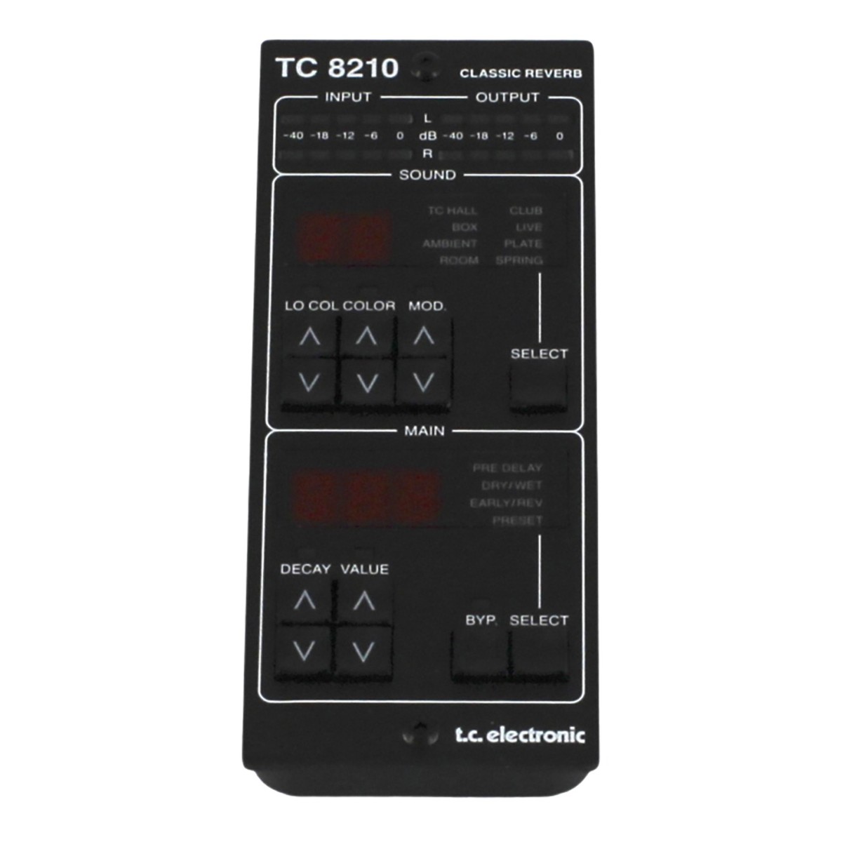 TC Electronic DT TC8210 Reverb Plug-in con Controlador | Gear4music