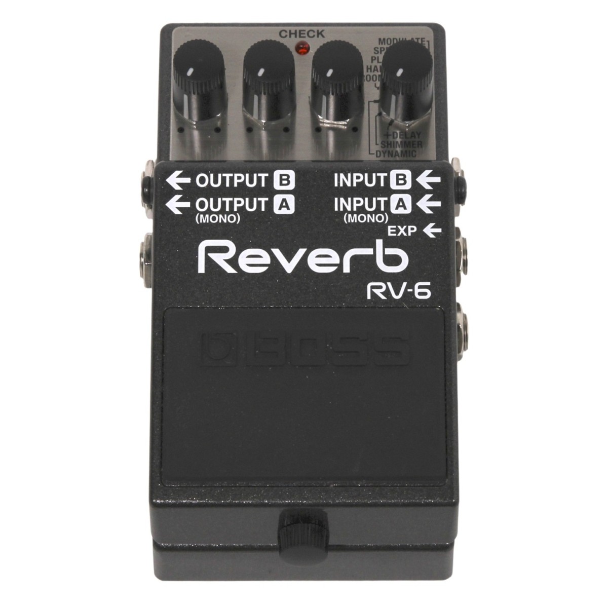 Boss RV-6 Reverb Effekt Pedal | Gear4music