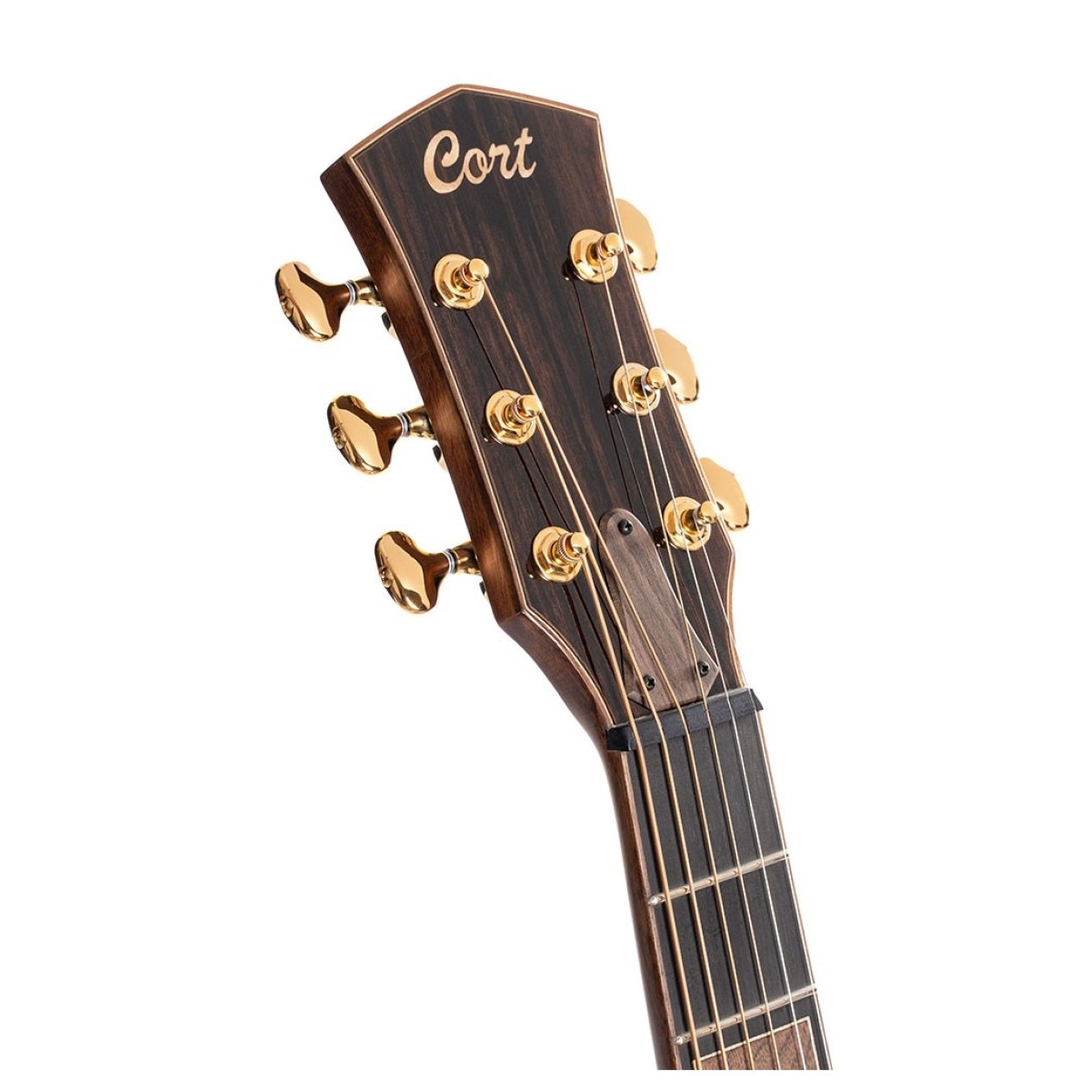 Cort Masterpiece Modern Black Electro Acoustic, Trans Black Gloss - Ex ...