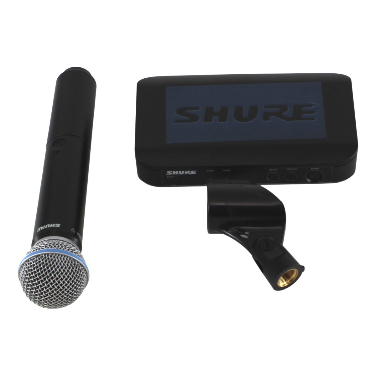 Shure BLX24/B58 Beta 58A Sistema de microfone de mão sem fio na Gear4Music.com