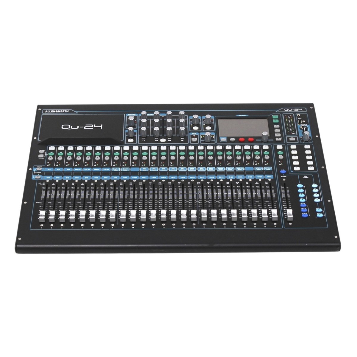 Allen and Heath Qu-24 Digital Mixer, Chrome Edition - Secondhand at ...