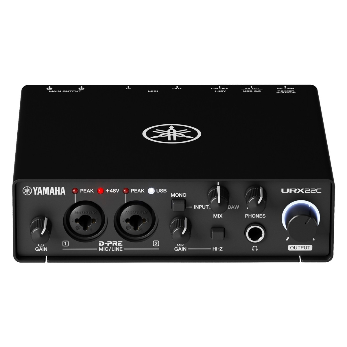 Yamaha URX22C Recording and Streaming Audio Interface | Gear4music