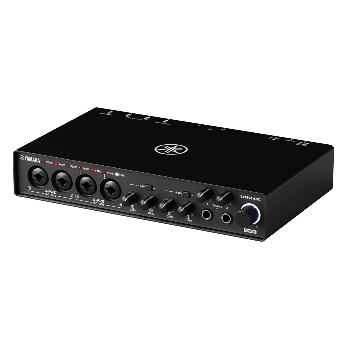 Yamaha URX44C Recording and Streaming Audio Interface at Gear4music