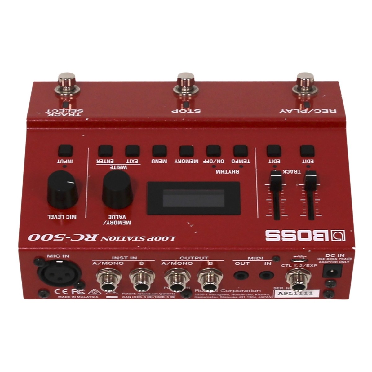 Boss RC-500 Loop Station Dual Track Looper-pedal - Begagnad | Gear4music
