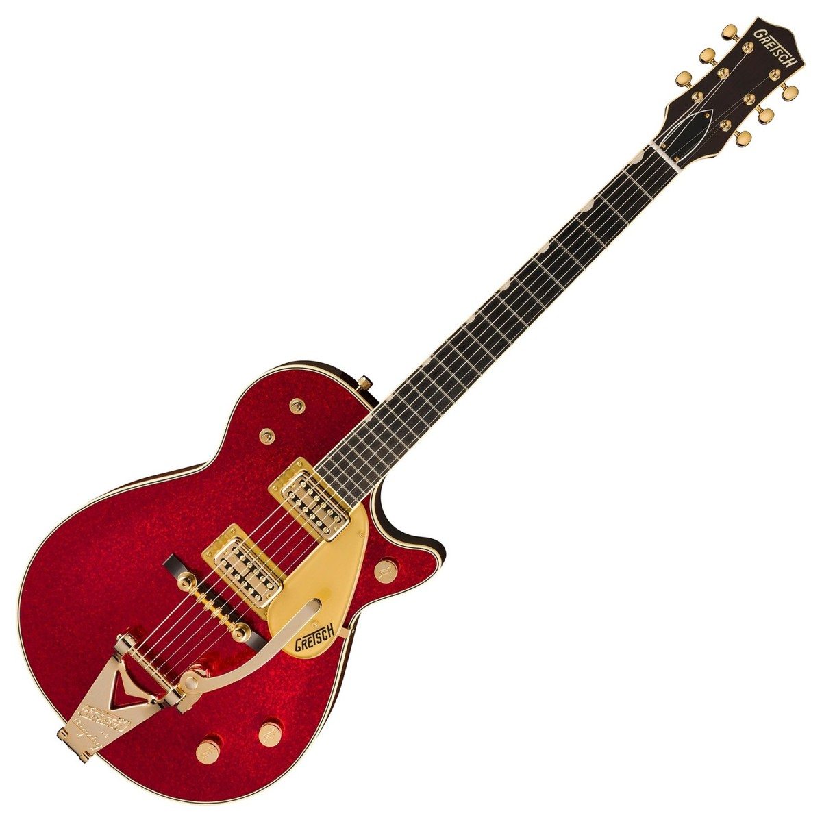 Gretsch G6129TG-59VS Limited Edition Sparkle Jet, Ebony Diapasón, Red ...
