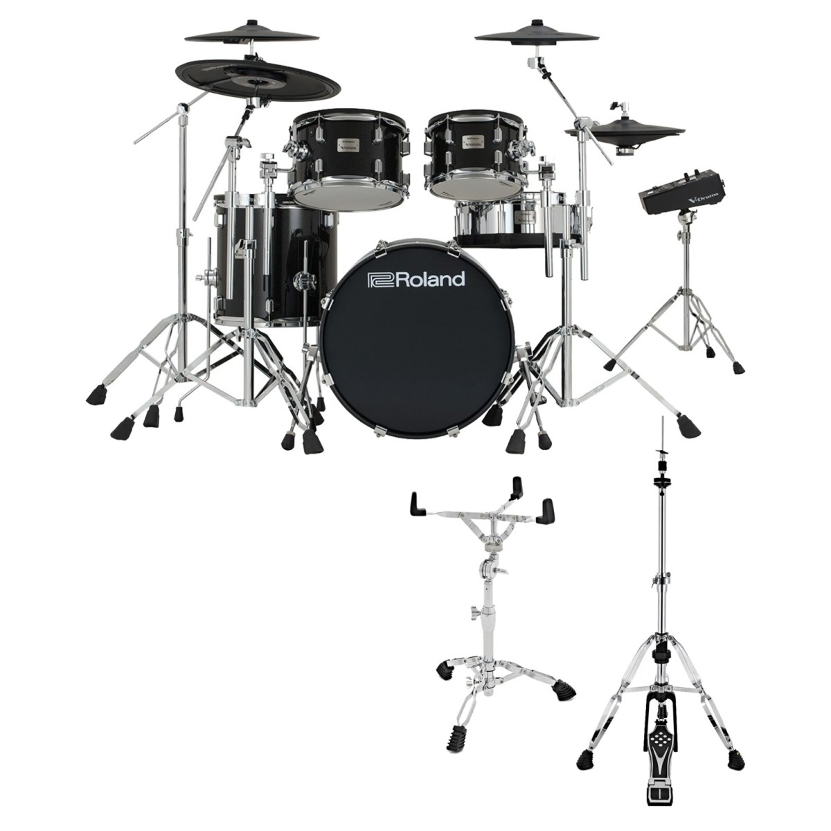 Roland VAD516 V-Drums Batería electrónica de diseño acústico con ...