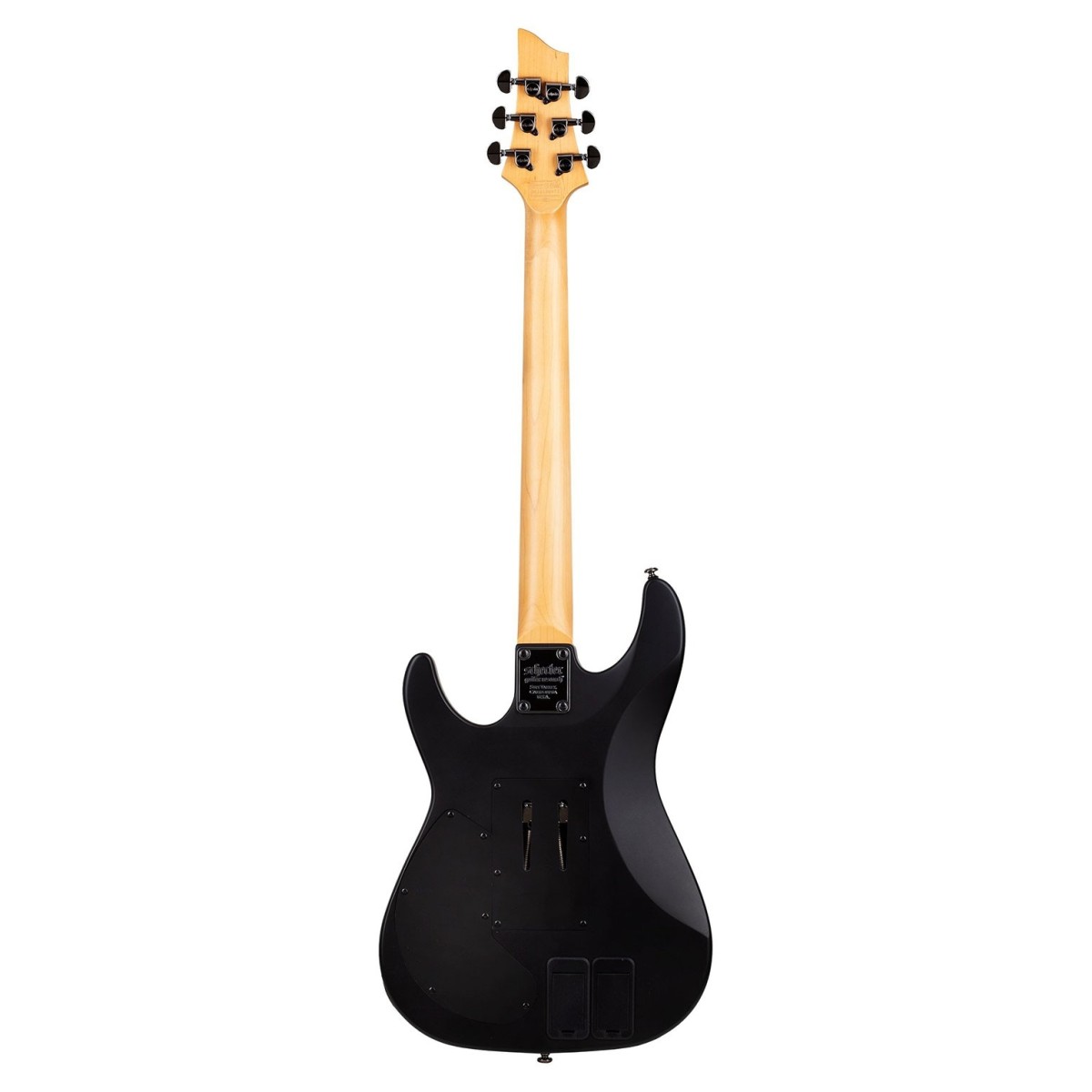 Schecter Demon 6 FR S, Aged Black Satin - Ex Demo at Gear4music